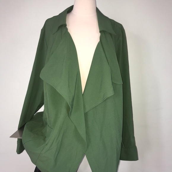 NY Collection | Jackets & Coats | Womens Ny Collection Plus Size Duster ...
